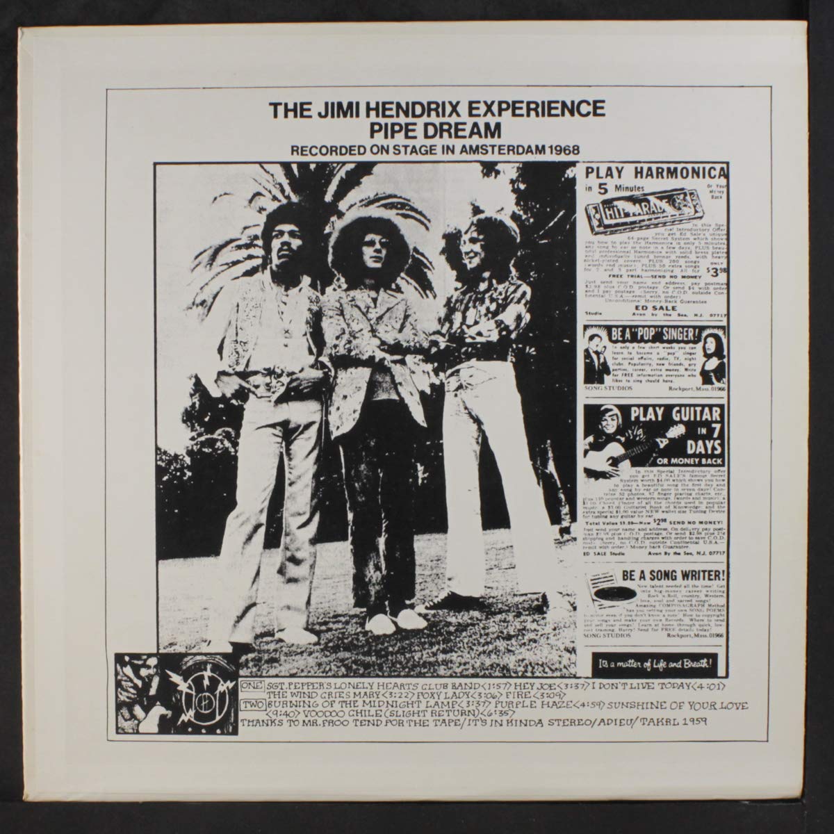 JIMI HENDRIX - pipe dream LP - Amazon.com Music