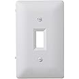 TayMac 4400W Paintable Double Toggle Light Switch Wall Plate Cover ...