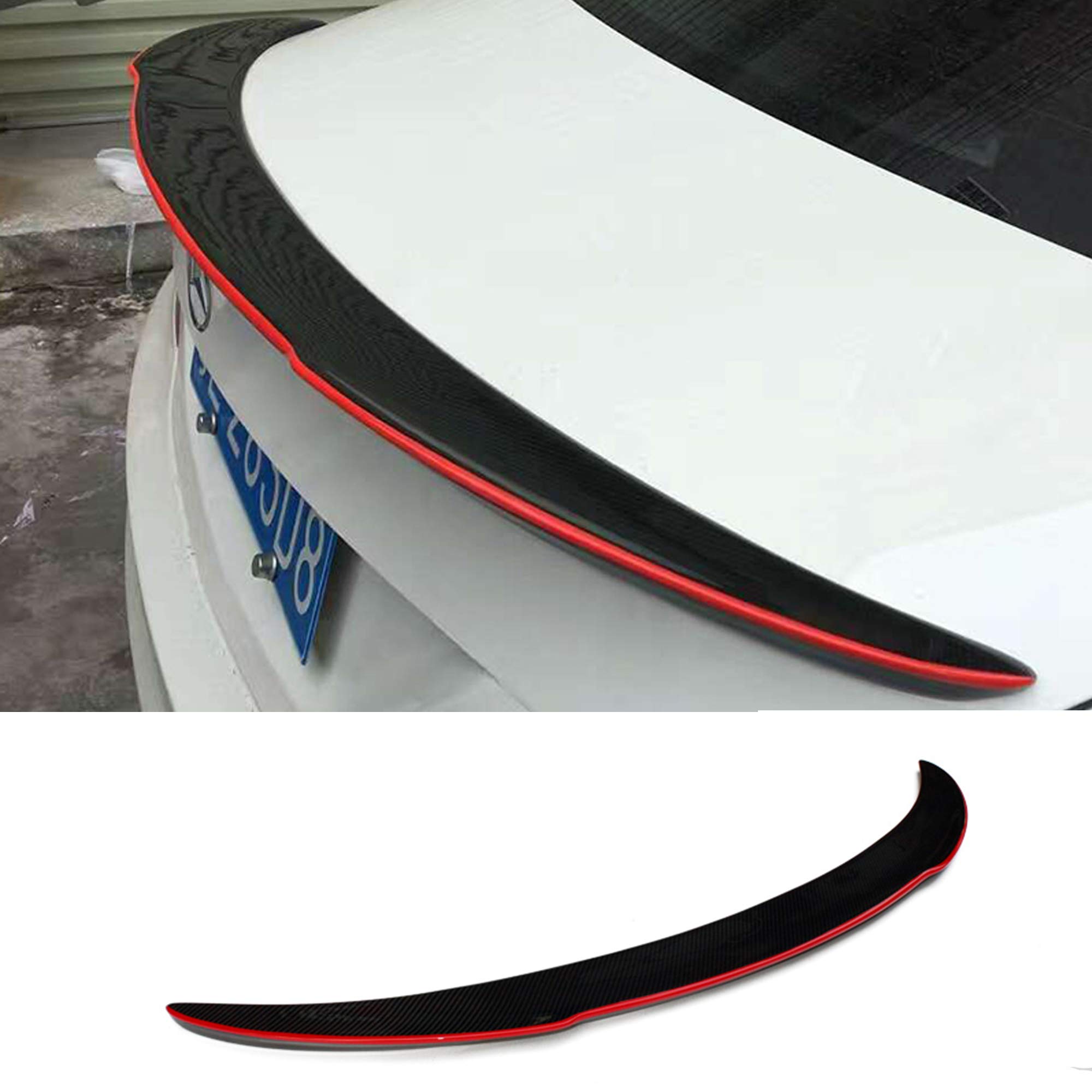 Mua FD Style Red Line Carbon Fiber Rear Spoiler for Mercedes-Benz CLA45 ...