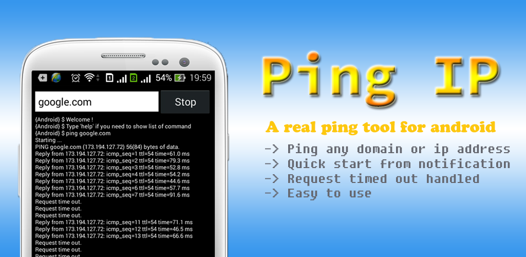 Ping IP - Networking utility: Amazon.com.br: Amazon Appstore