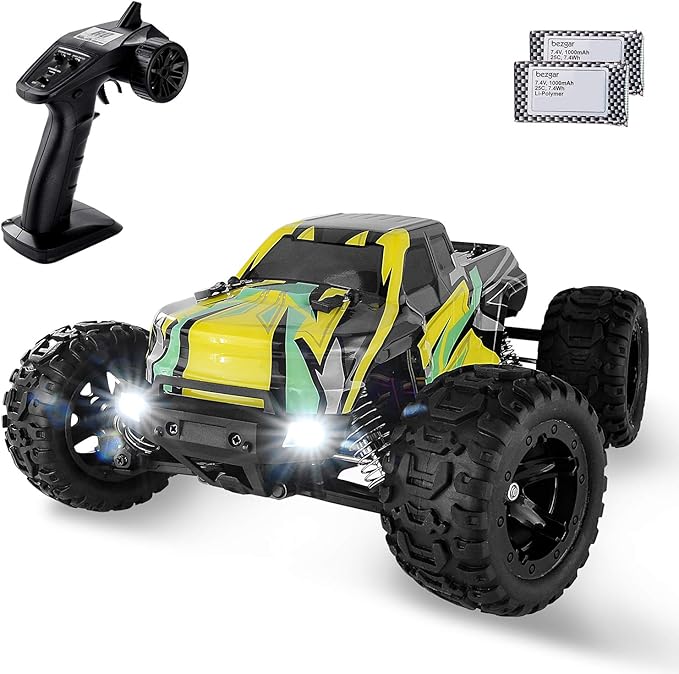 Bezgar RC Car, 1:16 Large Off-Road RC Offroad Fast Racing Car, Remote ...