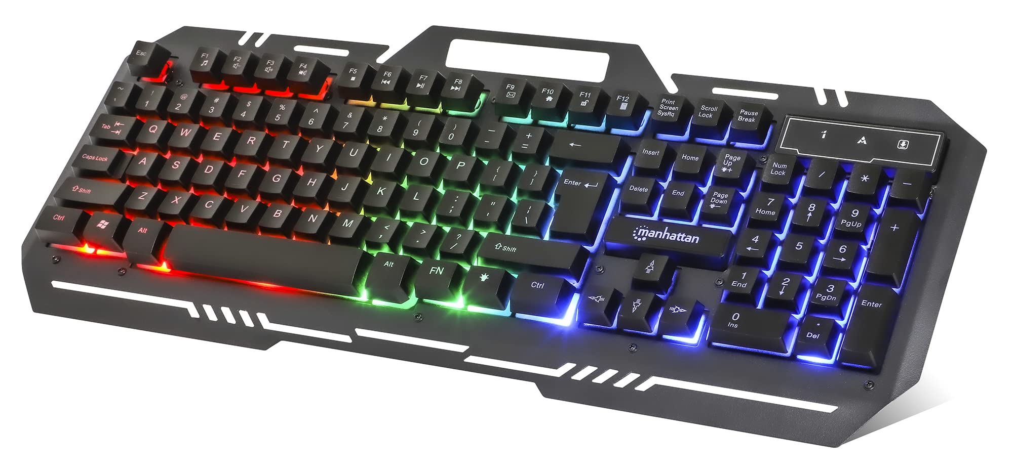 Mua Manhattan Wired Membrane Gaming Keyboard –with Backlit RGB LED ...