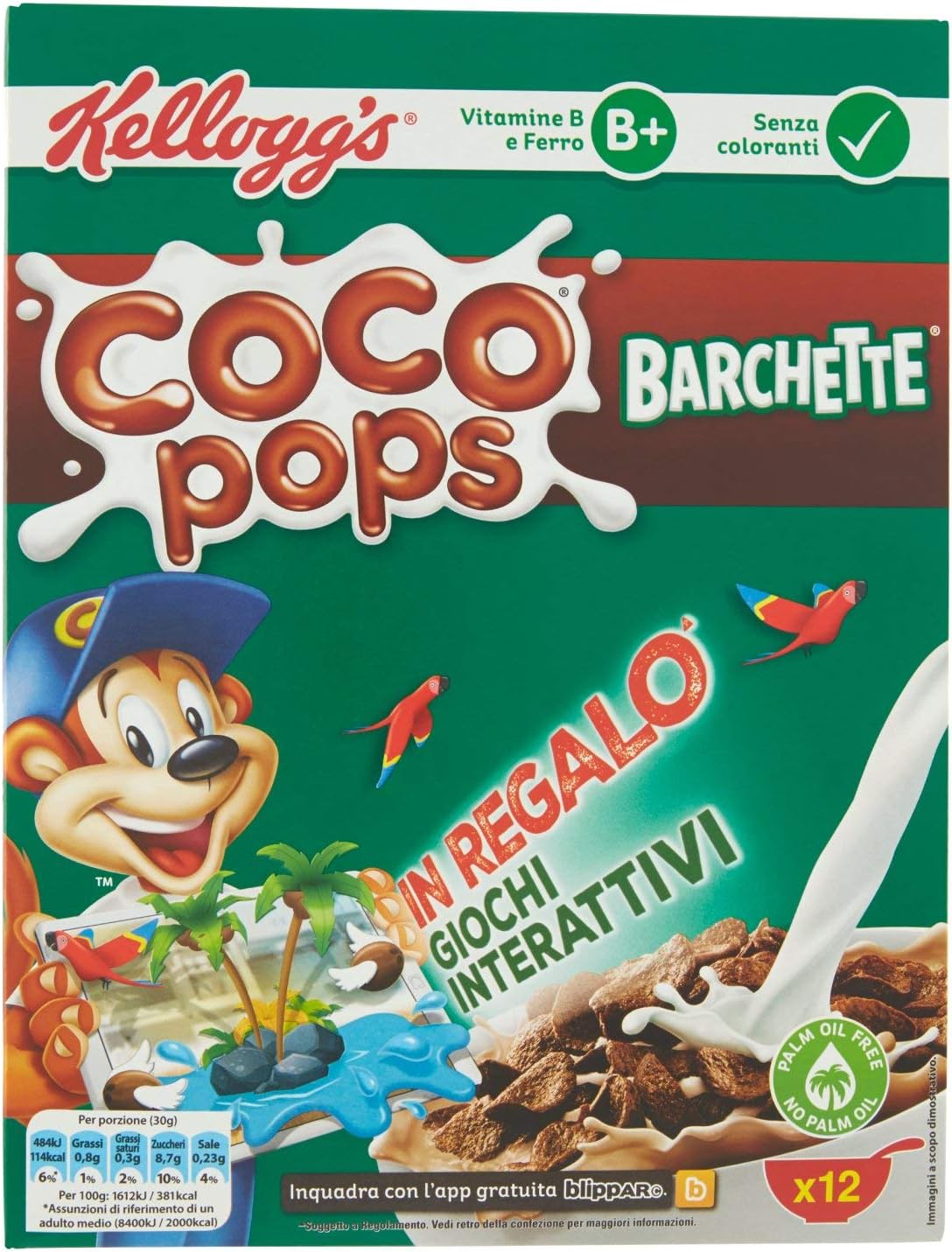 Kellogg's - Choco Pops, Barchette - 375 g: Amazon.it: Alimentari e cura ...