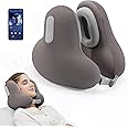 Amazon.com: Travel Neck Pillow with Bluetooth Headset, Memory Foam ...