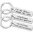 Amazon.com: 3Pcs Brother Keychain Sister Keychain Sibling Gifts Sister ...