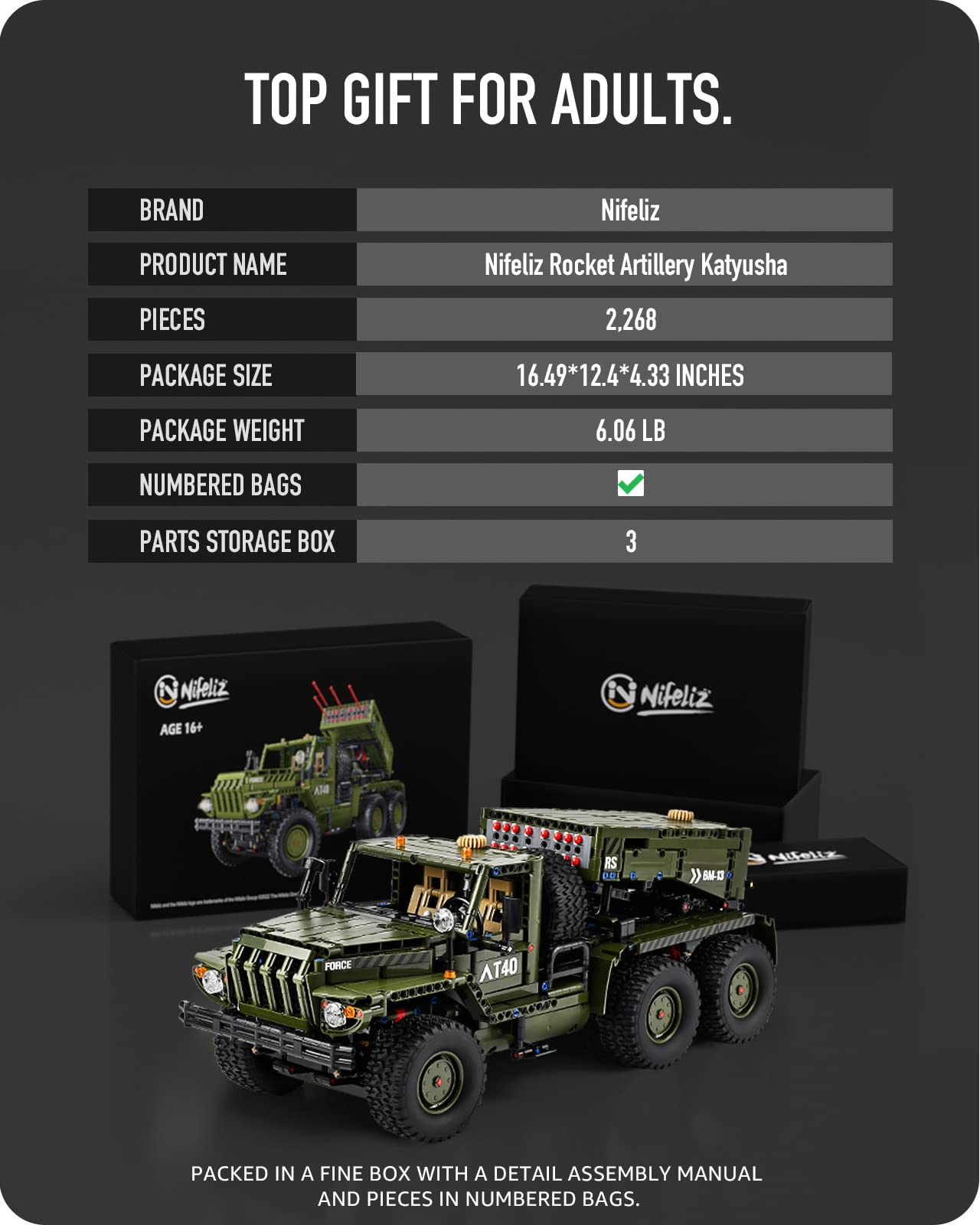 Mua Rocket Artillery Katyusha, Military Truck Technique Building Set ...