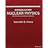 Introductory Nuclear Physics: Kenneth S. Krane: 8580000516227: Amazon ...