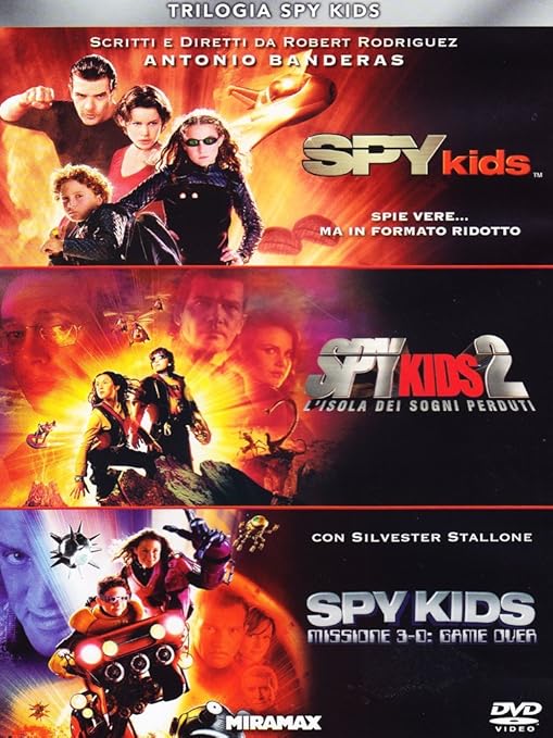 spy kids trilogy collection (3 dvd) box set dvd Italian Import: Amazon ...