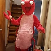 Larry The Lobster Mascot - Adult Costume Adult - One Size: Amazon.co.uk ...