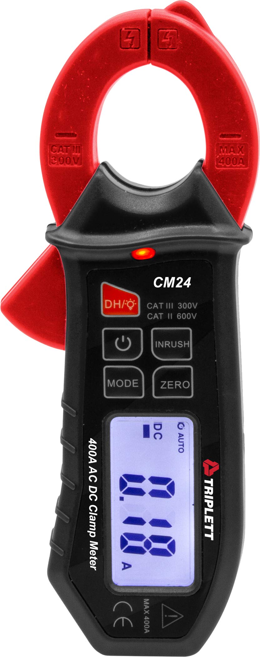 Mua Triplett CM24 True RMS 400A AC/DC Mini Clamp Meter with Inrush trên ...