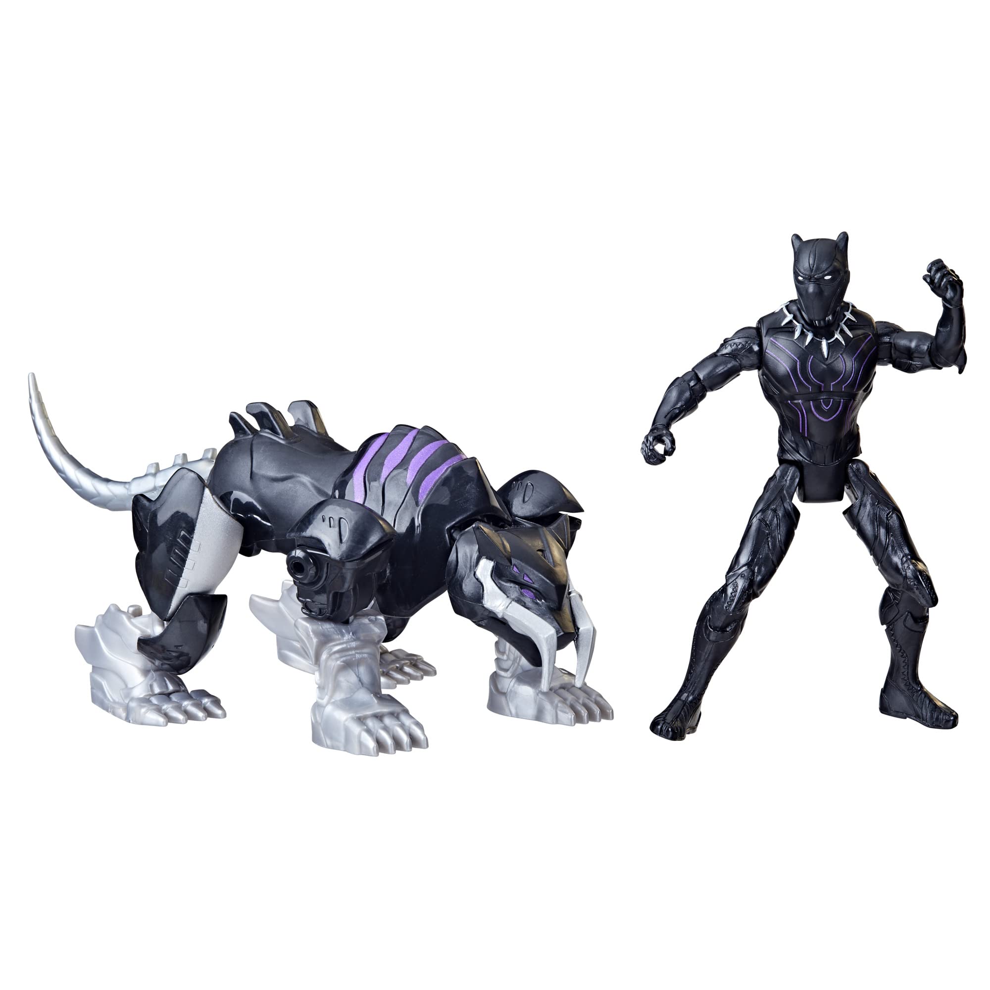 Mua Marvel Mech Strike Mechasaurs, 4-Inch Black Panther with Sabre Claw ...