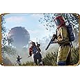 Amazon.com: Rust Gameplay Poster Video Game Metal Tin Sign Gaming Cool ...