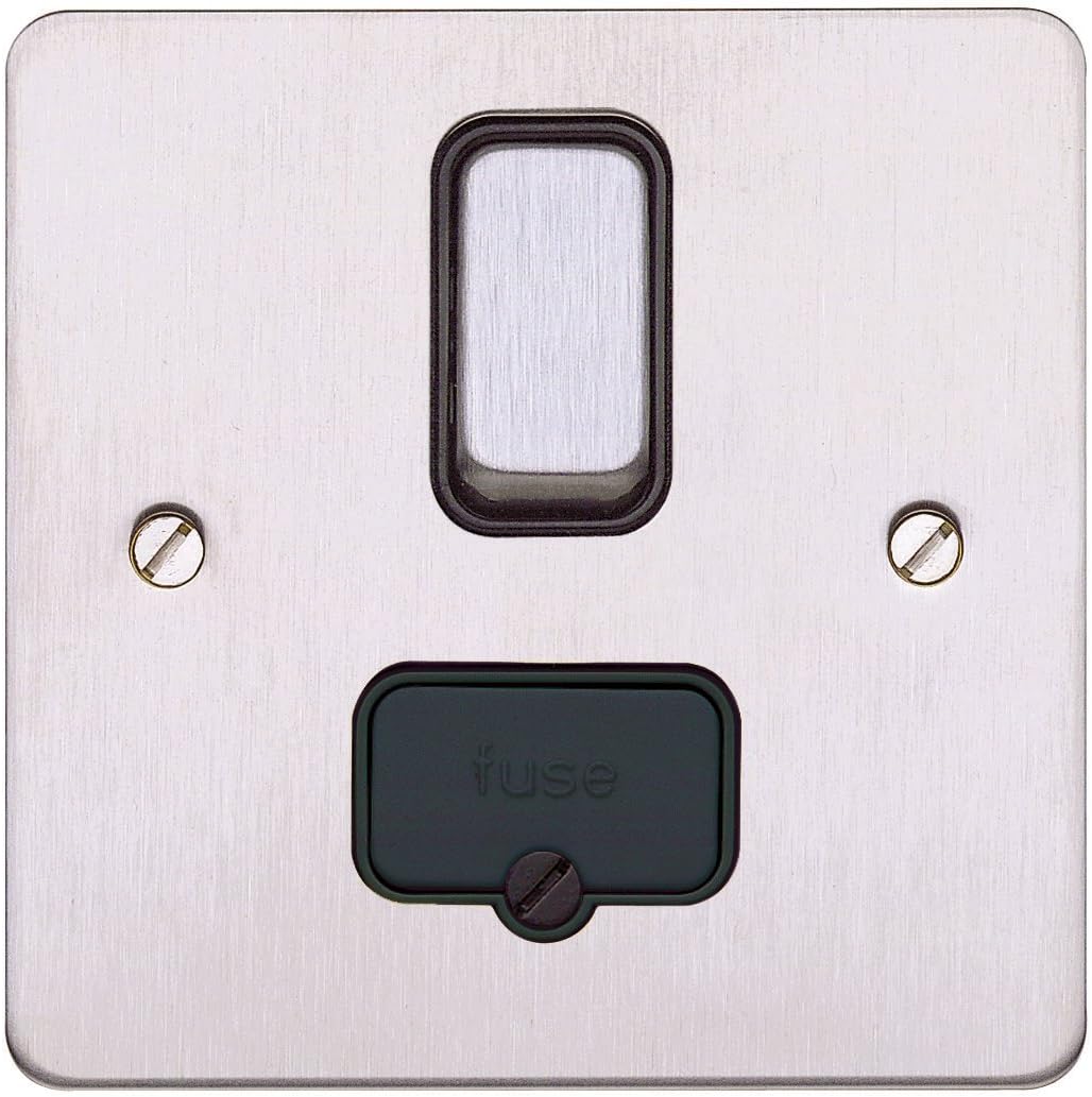 MK Edge K14941BSSB 13A Double Pole Switched Connection Unit – BigaMart