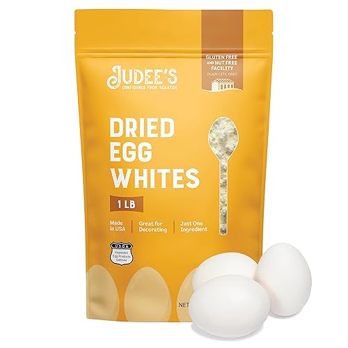 Judee’s Dried Egg White Protein Powder 16 oz - Pasteurized, USDA ...