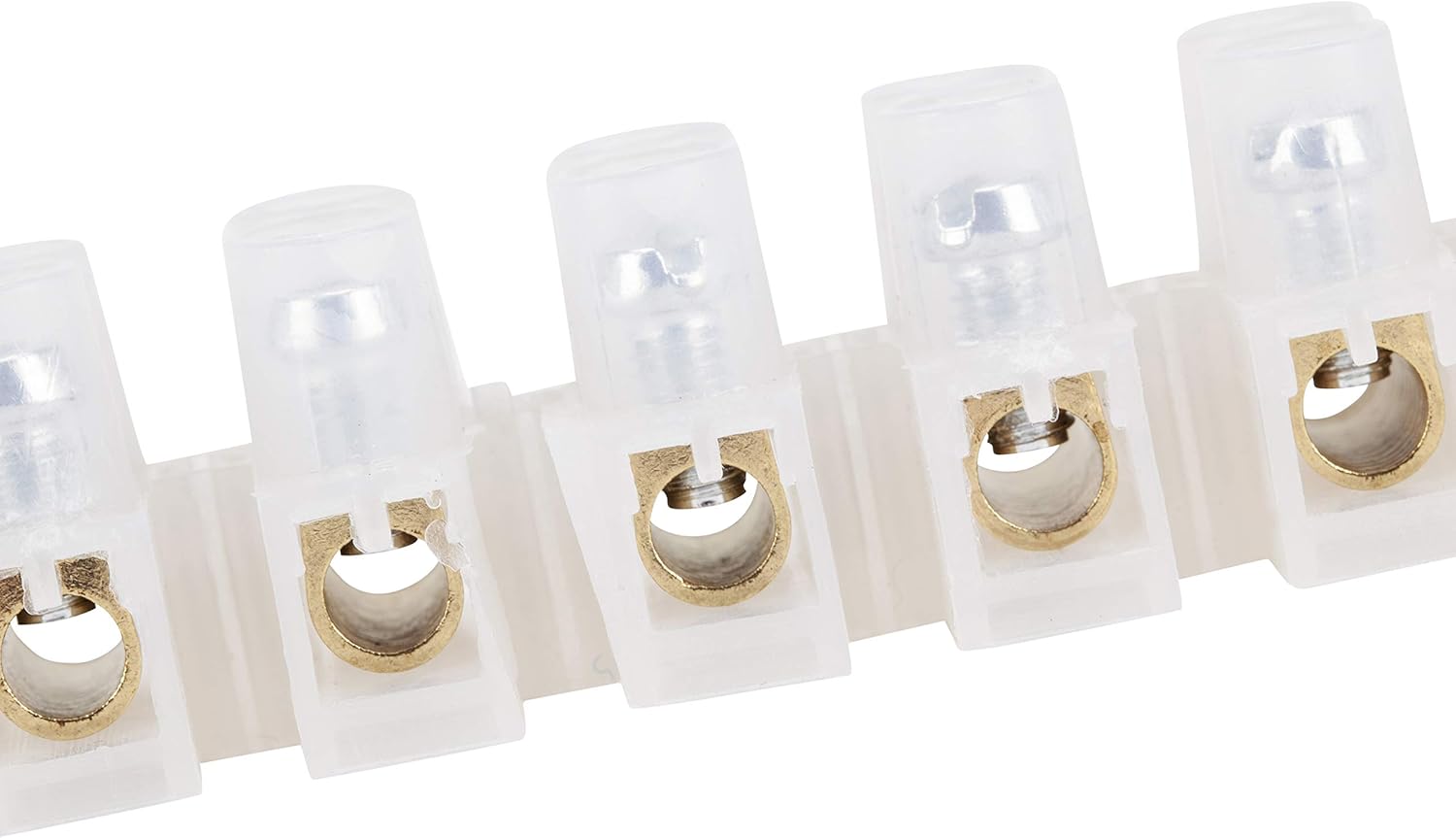 Glengor 15 Amp Terminal Block Connector Strip | Pack of 10 | 12 Way ...