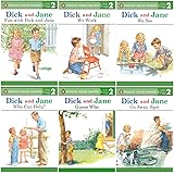Dick and Jane Level 1 Readers - Complete Set of 6 Children's Books Ages ...