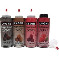 Amazon.com: Lyons Designer Dessert Sauces Bundle (Chocolate, Caramel ...