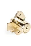 Corbin Cabinet Lock (CCL) 02066-US4-KA Deadbolt Drawer Lock, 1-1/8 ...