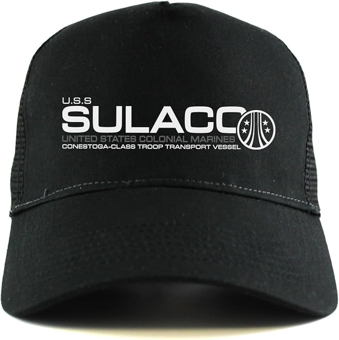 ALIENS: USS SULACO WINGS Trucker Cap (One Size Fits All/Black) : Amazon ...