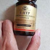 Solgar 5-HTP L-5-Hydroxytryptophan Complex Vegetable Capsules - Pack of ...