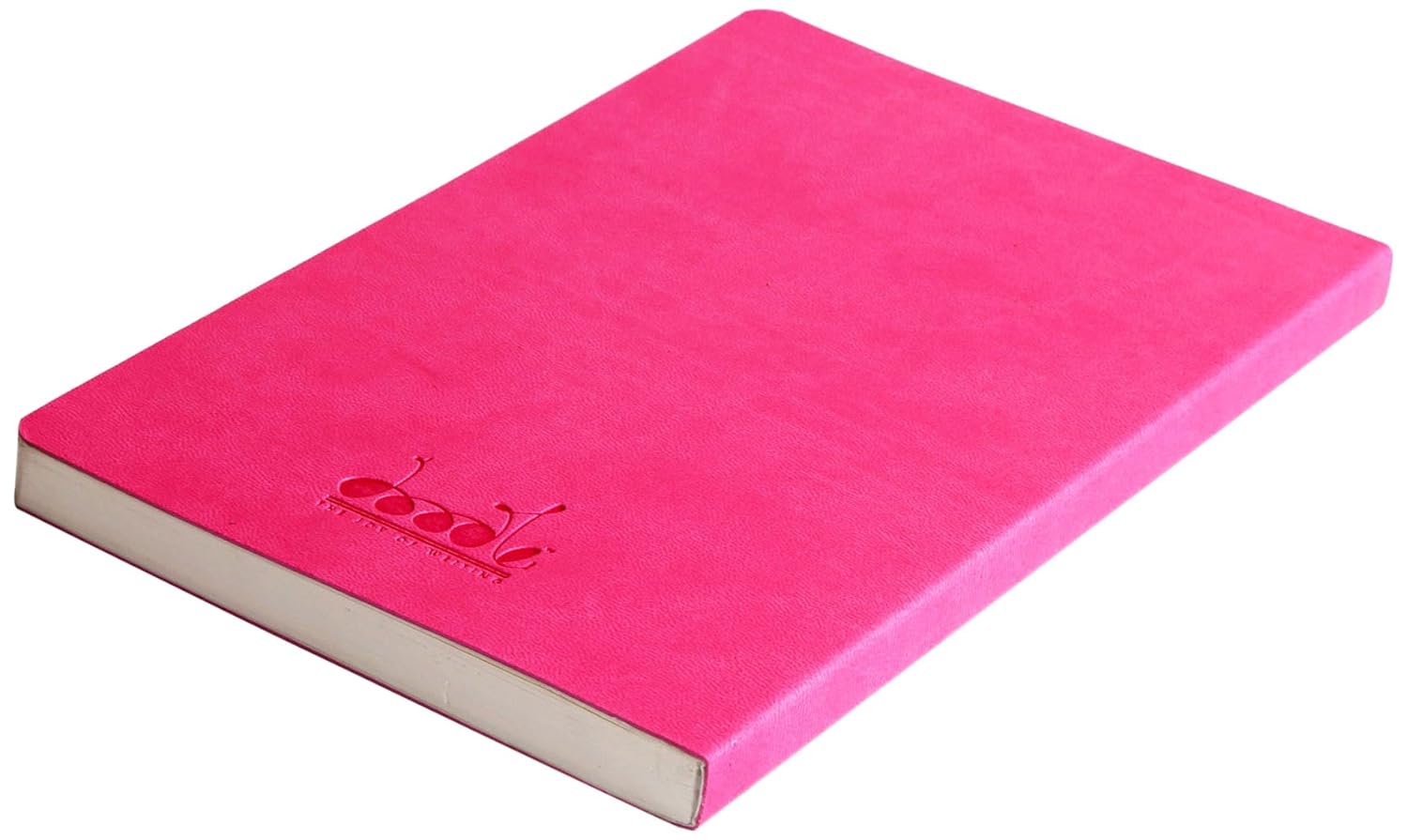 8.5 x 5.5 200 Perforated Pages 80 GSM PU Leather A5 Ruled Soft Cover ...
