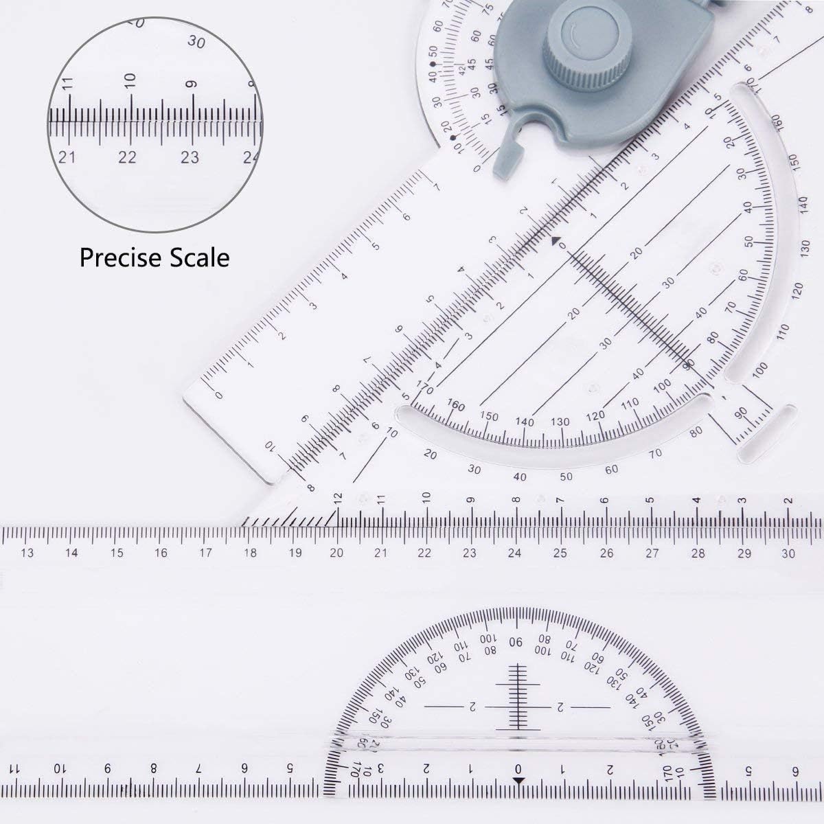 Jinsihou A4 Drawing Board Set Metric System 38x30cm Technical Drafting ...