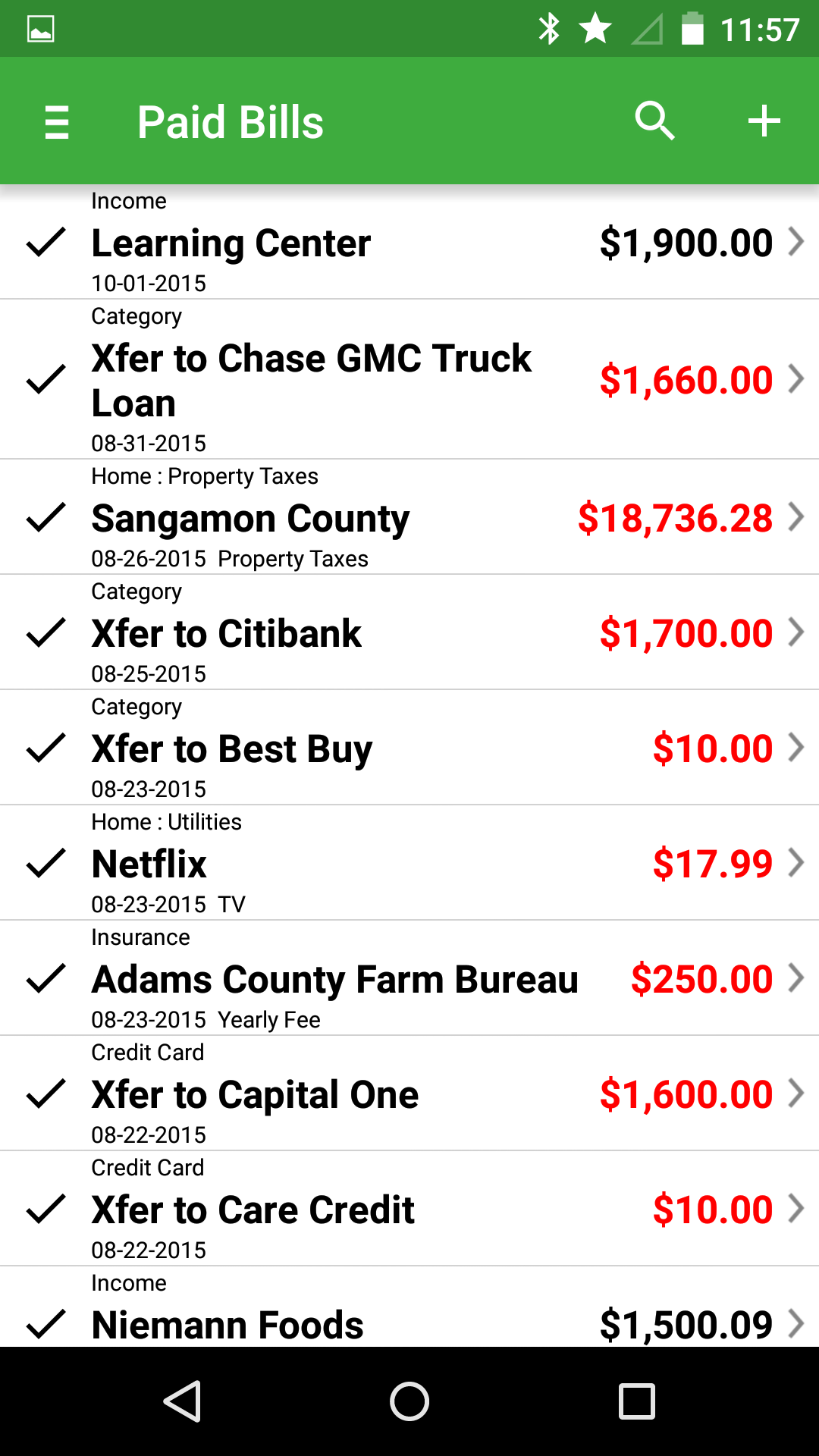 myBill$ Free:Amazon.com:Appstore for Android