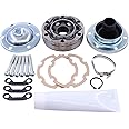 Amazon.com: MOTOKU Front Drive shaft CV Joint Rebuild Kit for Jeep ...