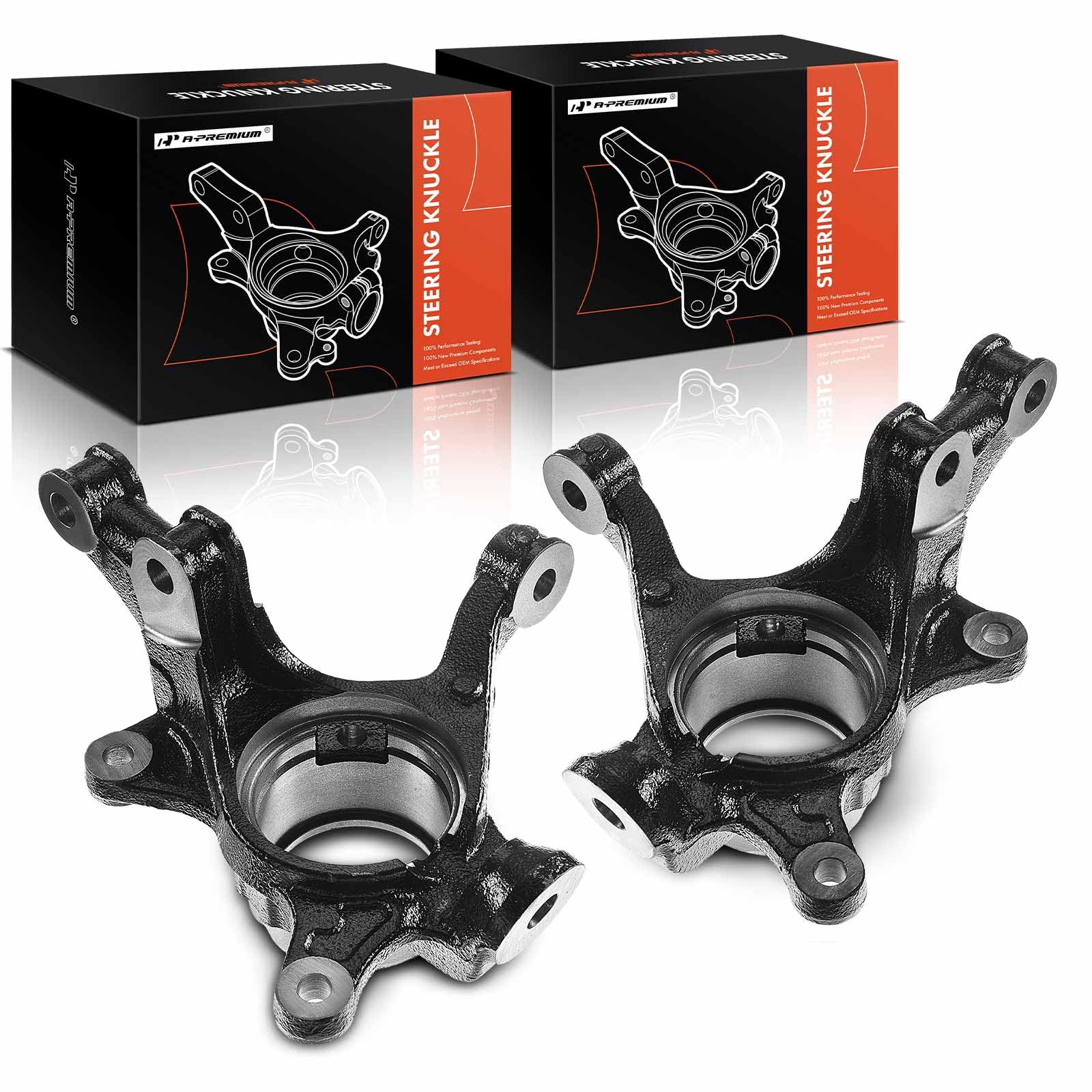 A-Premium 2 x Front Suspension Steering Knuckle Compatible with Toyota ...