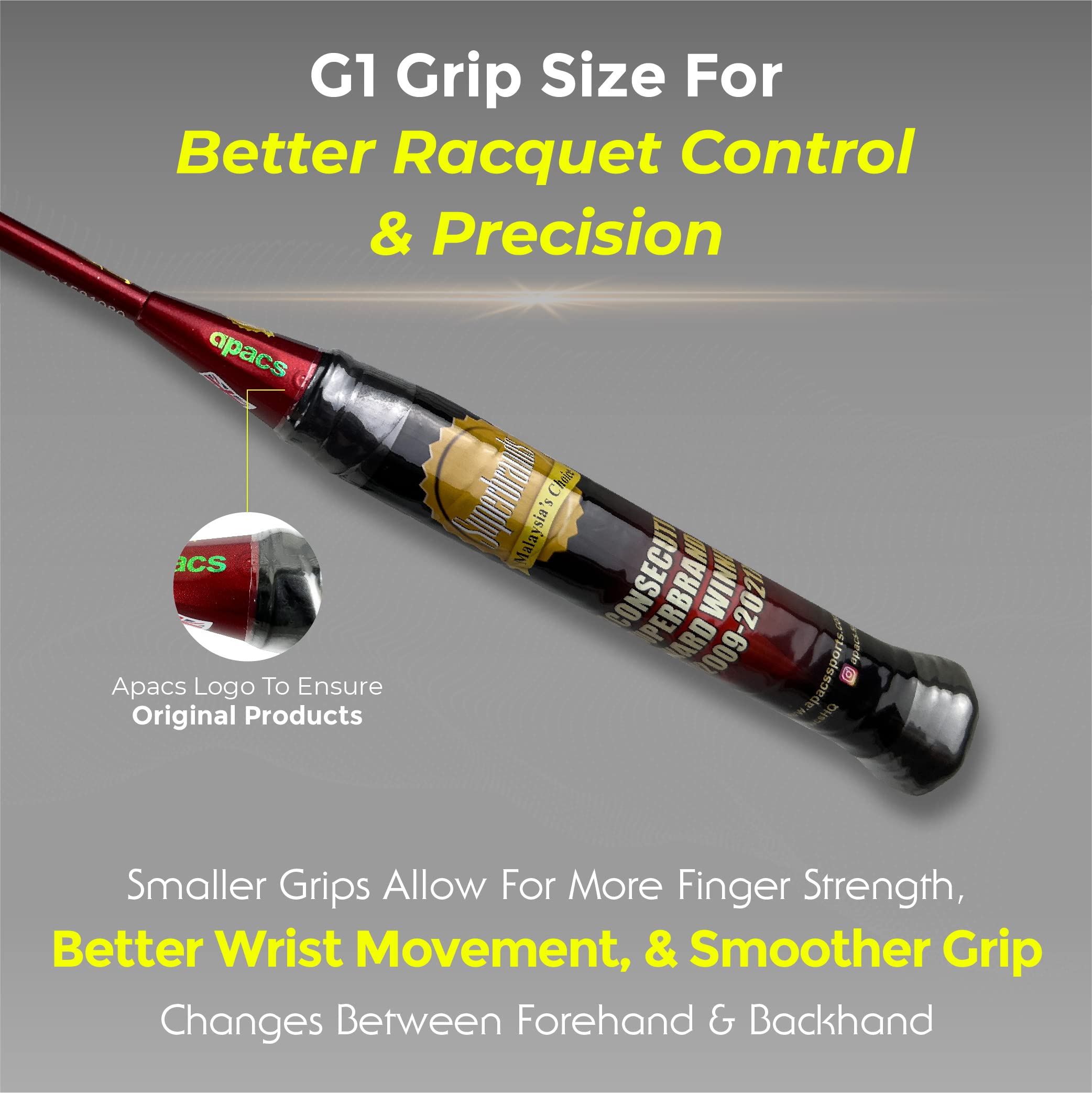 Mua Apacs-Sports Blizzard 2500 Black Blue Badminton Racket (4U) - Aero ...