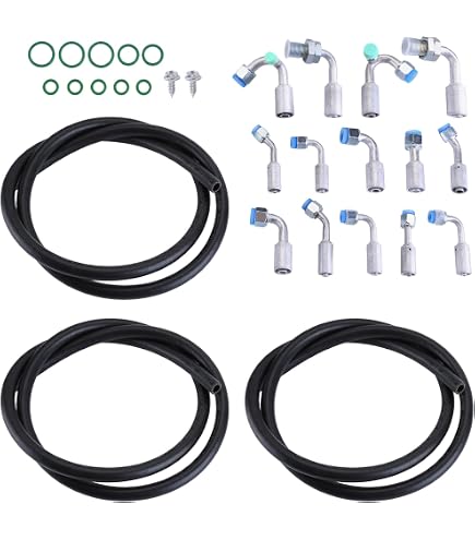 Refrigerant Hose Assembly Four Seasons 55909 AC Discharge & Suction ...