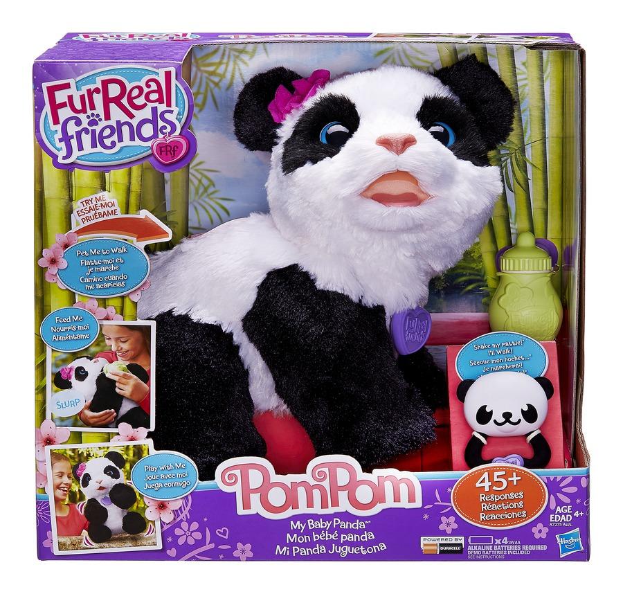 FurReal Friends Pom Pom My Baby Panda Pet, Animals & Figures - Amazon ...