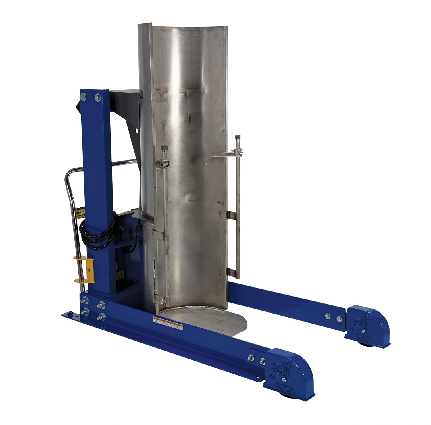 Vestil SE/HP-63 Hand Pump Powered Stacker Yellow 63 Maximum Height ...