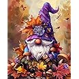 Amazon.com: Harvest gnome Paint by Number for Adults Beginner,Falling ...