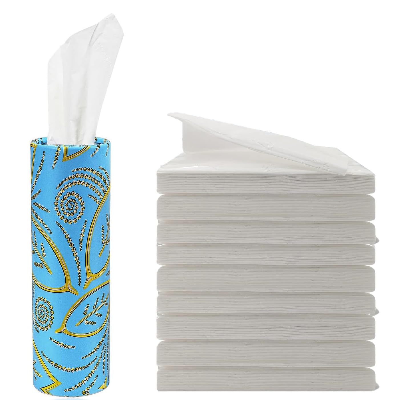Refillable Car Tissue Holder Dispenser with facial tissues, Universal ...