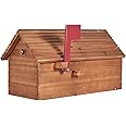 Amazon.com: Ruomi1y Cedar Mailboxes Outside,Mailboxes for House Outside ...