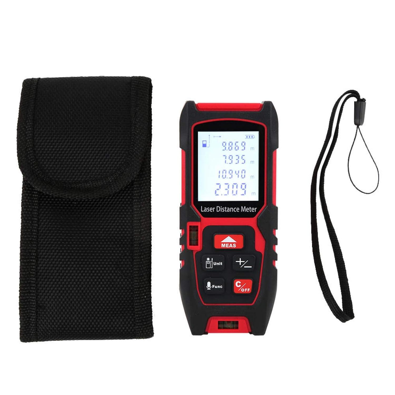 60M Infrared Distance Meter Portable Laser Distance Tester for ...