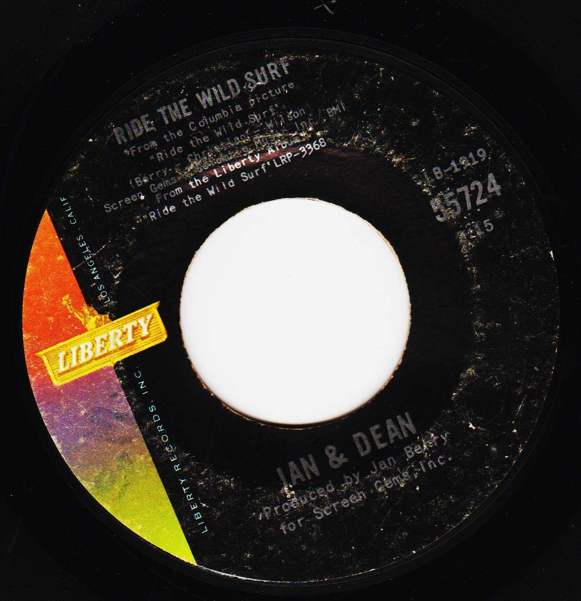 JAN & DEAN, JAN & DEAN - ride the wild surf 45 rpm single - Amazon.com ...