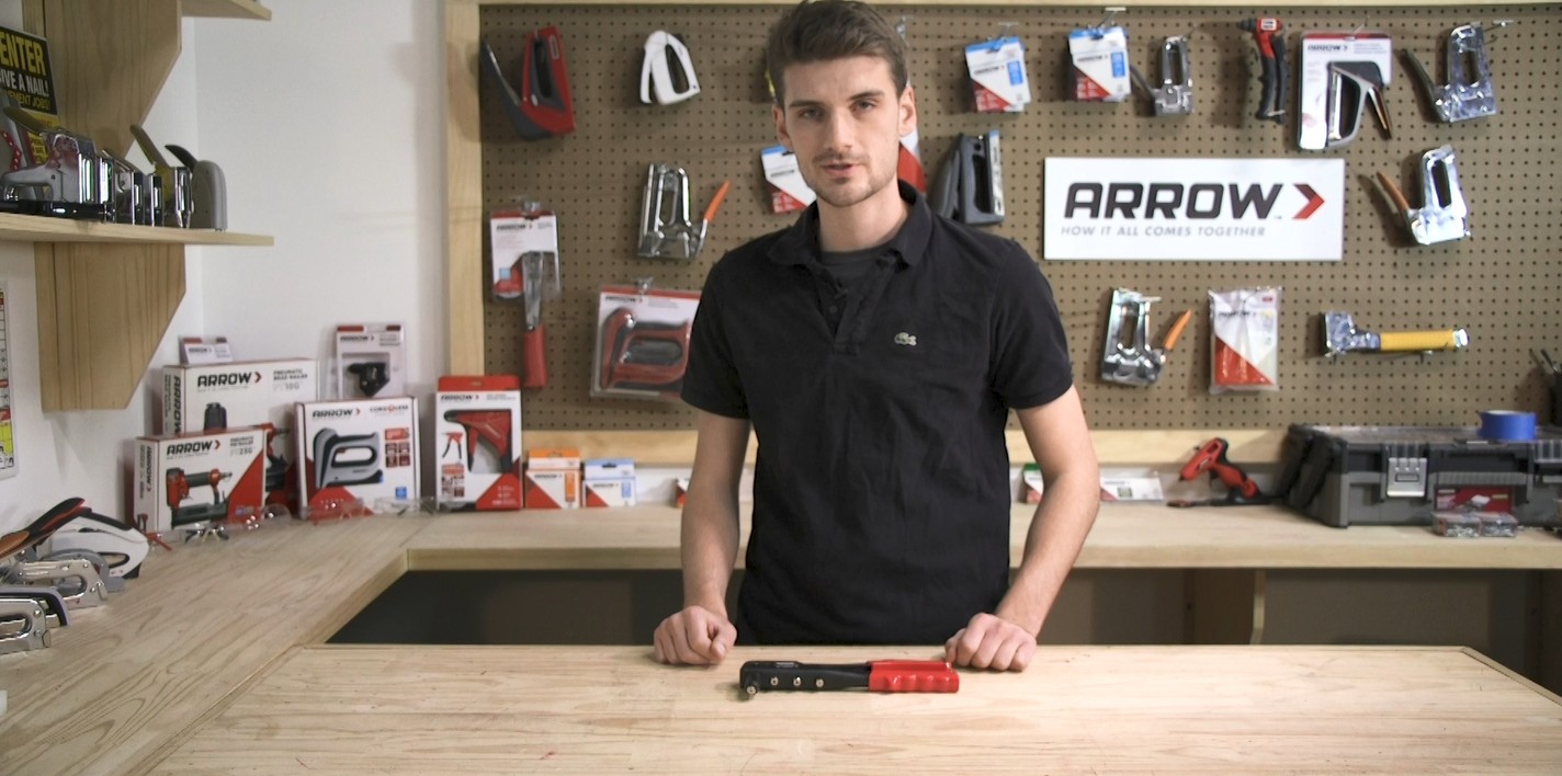 Watch ARROW RH200S Rivet Gun Operation Tutorial on Amazon Live