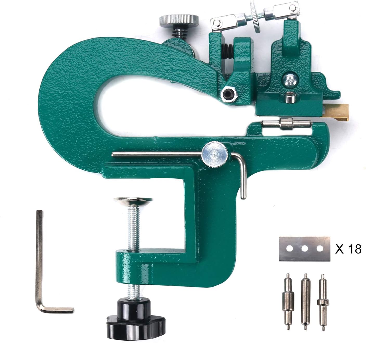 Amazon.com: YaeTek Manual Leather Skiver Leather Paring Machine Leather ...