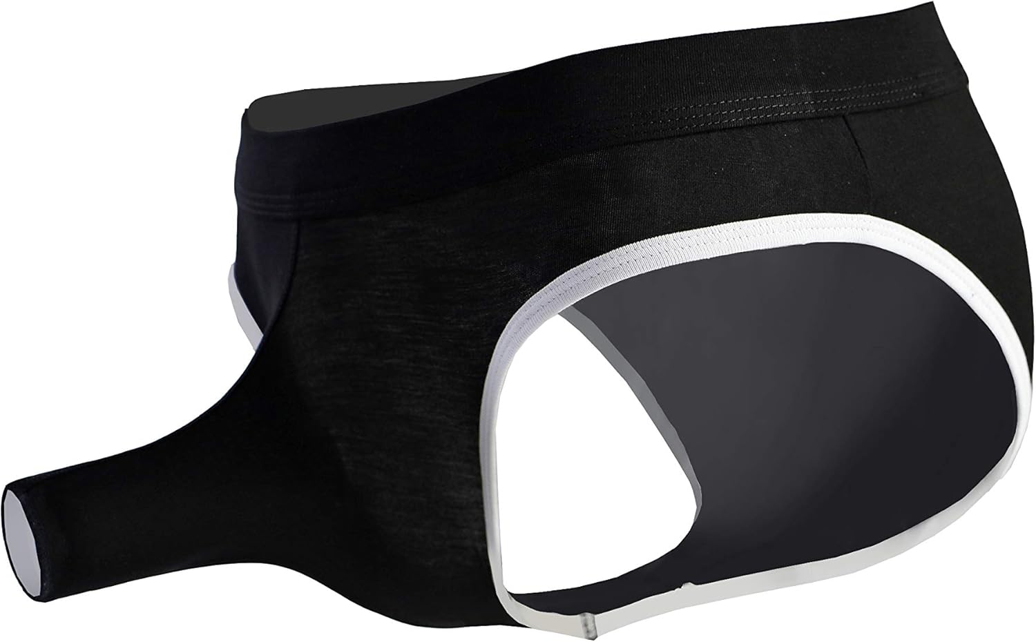 Swbreety Men's Modal Open Elephant Nose Breathable Briefs Sexy ...