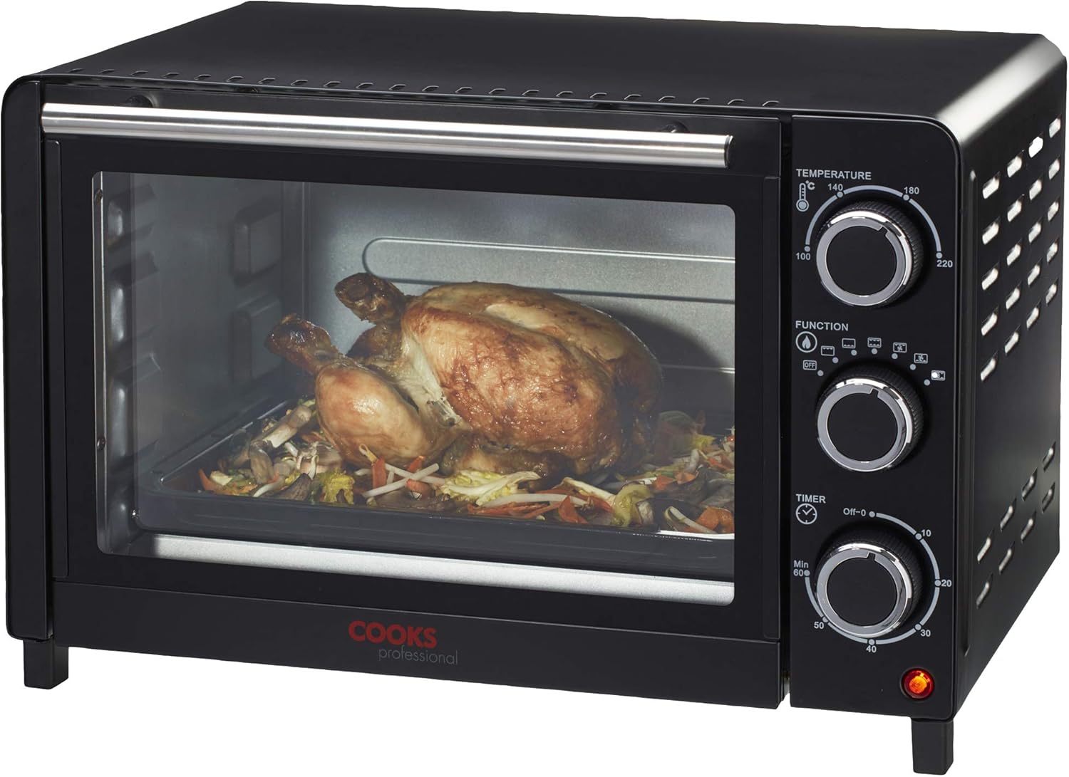Cooks Professional 20L Mini Oven & Grill, Electric Multi Function ...