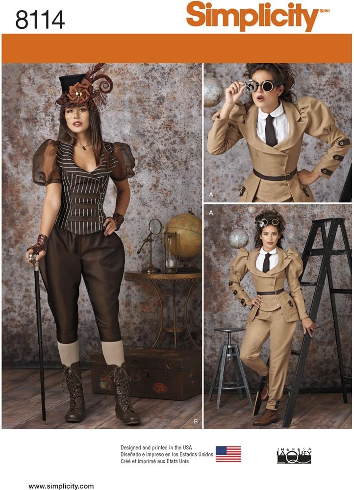 Simplicity Patron de Costume Steampunk pour Patron de Couture, Papier ...
