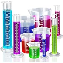 500ml Polypropylene Lab Flasks Graduated 6-Pack 500ml Plastic ...