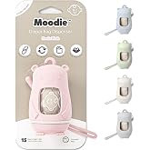 Amazon.com: Moodie Teddy Bear Dispenser | Diaper Trash Bags on the Go ...