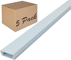 Amazon.com: Large Latching Cable Raceway (1125 Series) - 5ft - White ...