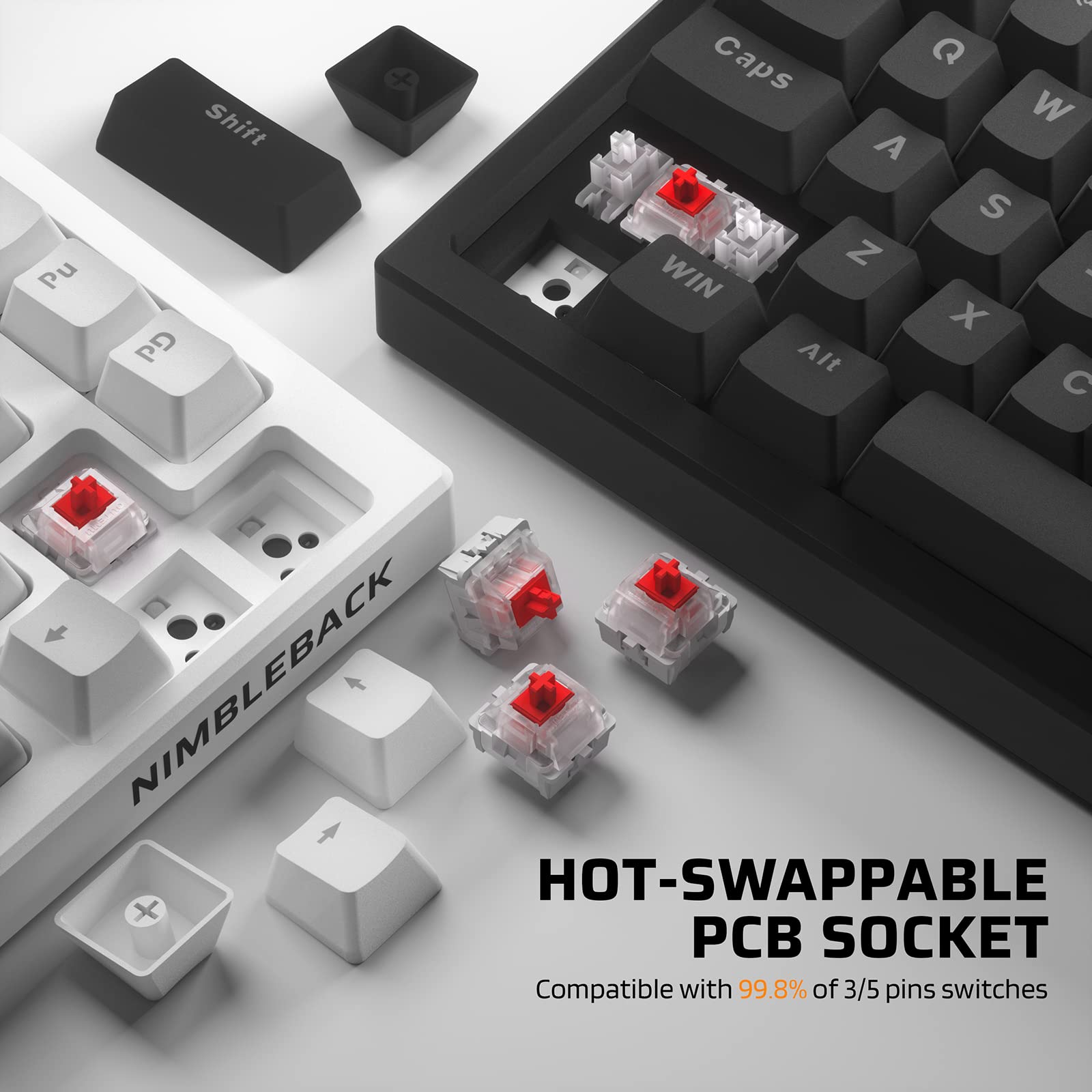 Mua LTC Nimbleback NB831 Wireless 75% Gasket Triple Mode BT5.0/2.4G/USB ...