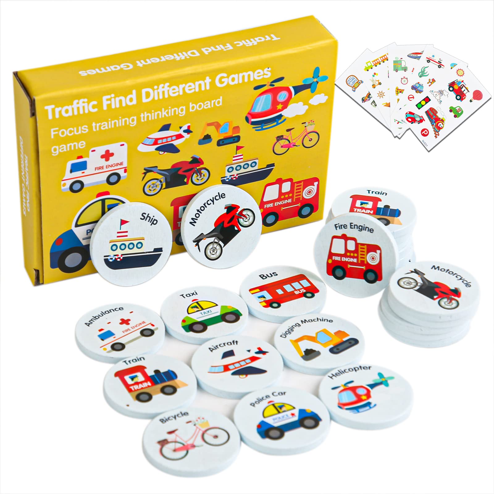 Mua Wooden Match Memory Game for Kids, Protado 24Pc Memory Matching ...