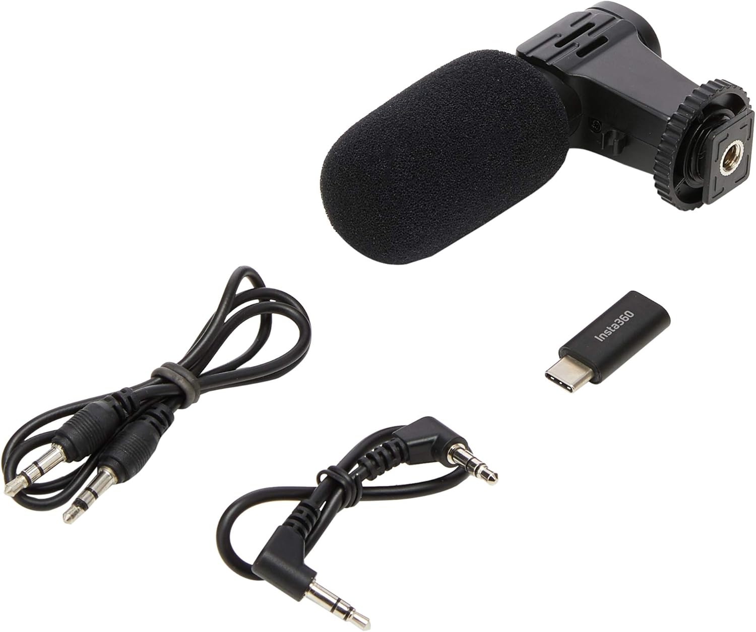 Insta360 ONE R – 3.5mm Audio Adapter & Microphone – BigaMart