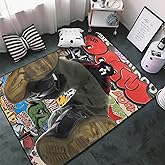 Amazon.com: QANCOSI MF Rapper Doom Area Rugs Anti-Slip Ultra Soft Floor ...